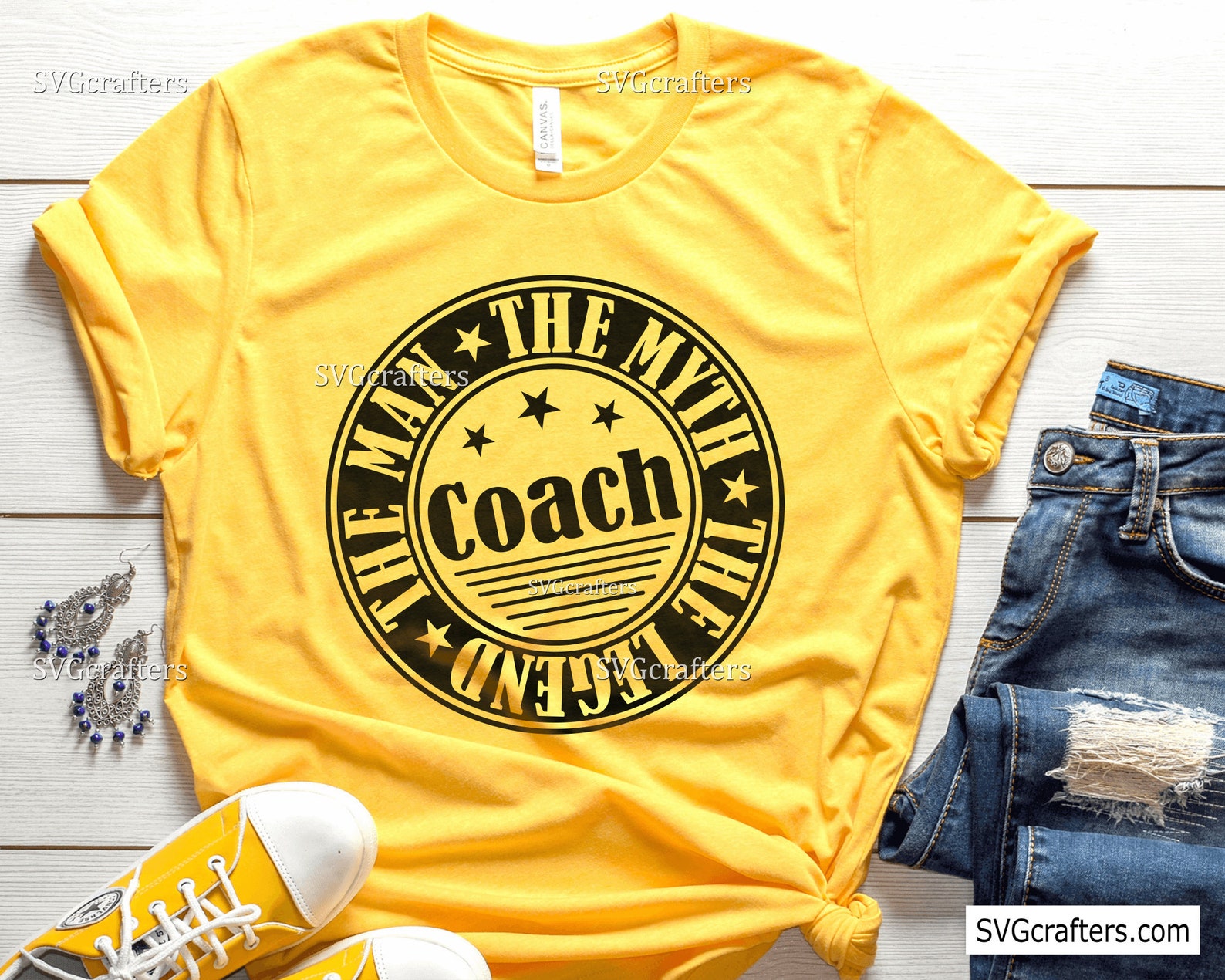 Coach Svg, Coach the Man the Myth the Legend Svg, Sports Coach Svg ...