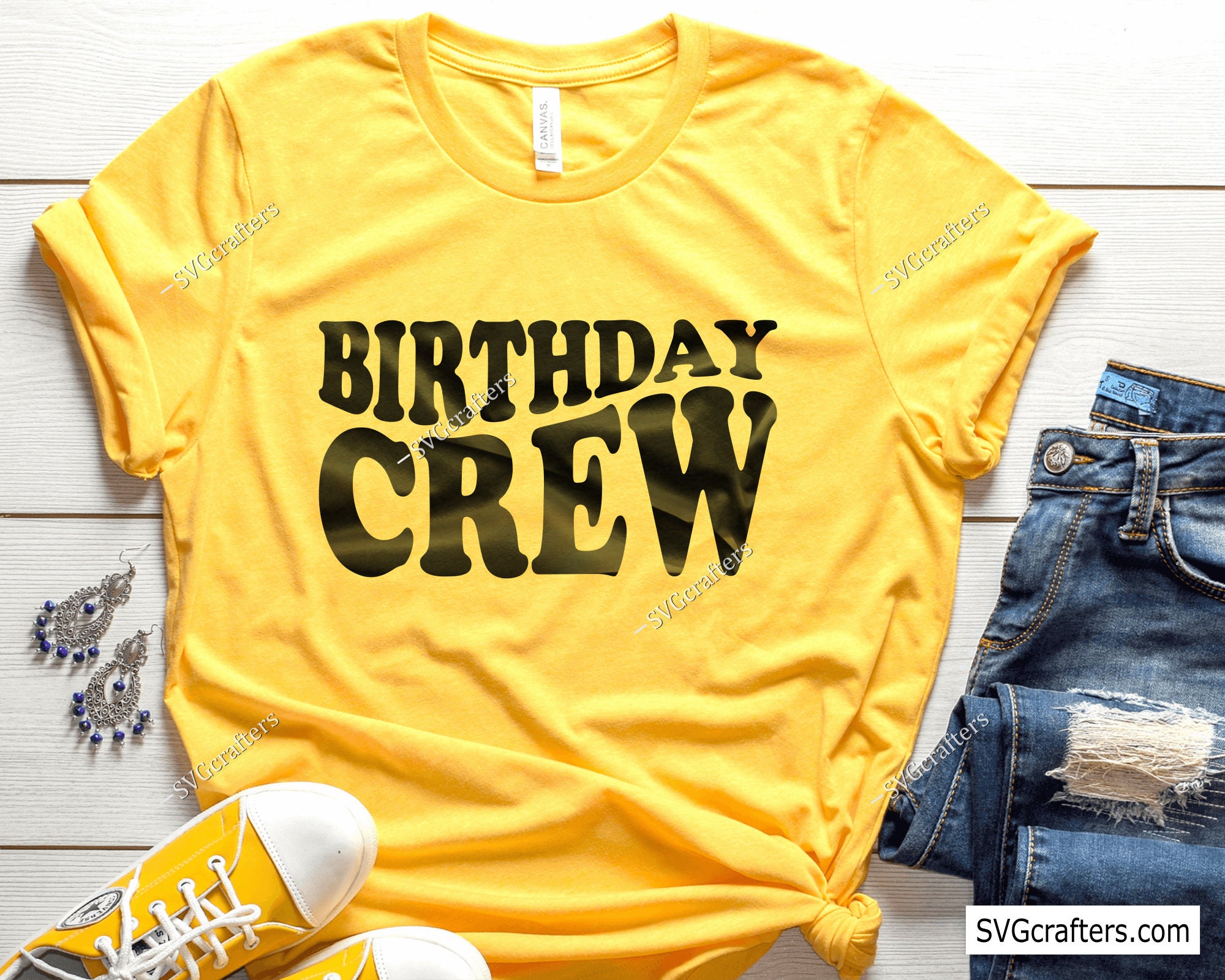 Birthday Crew Svg, Birthday Girl Svg, Birthday Party Svg, Happy ...