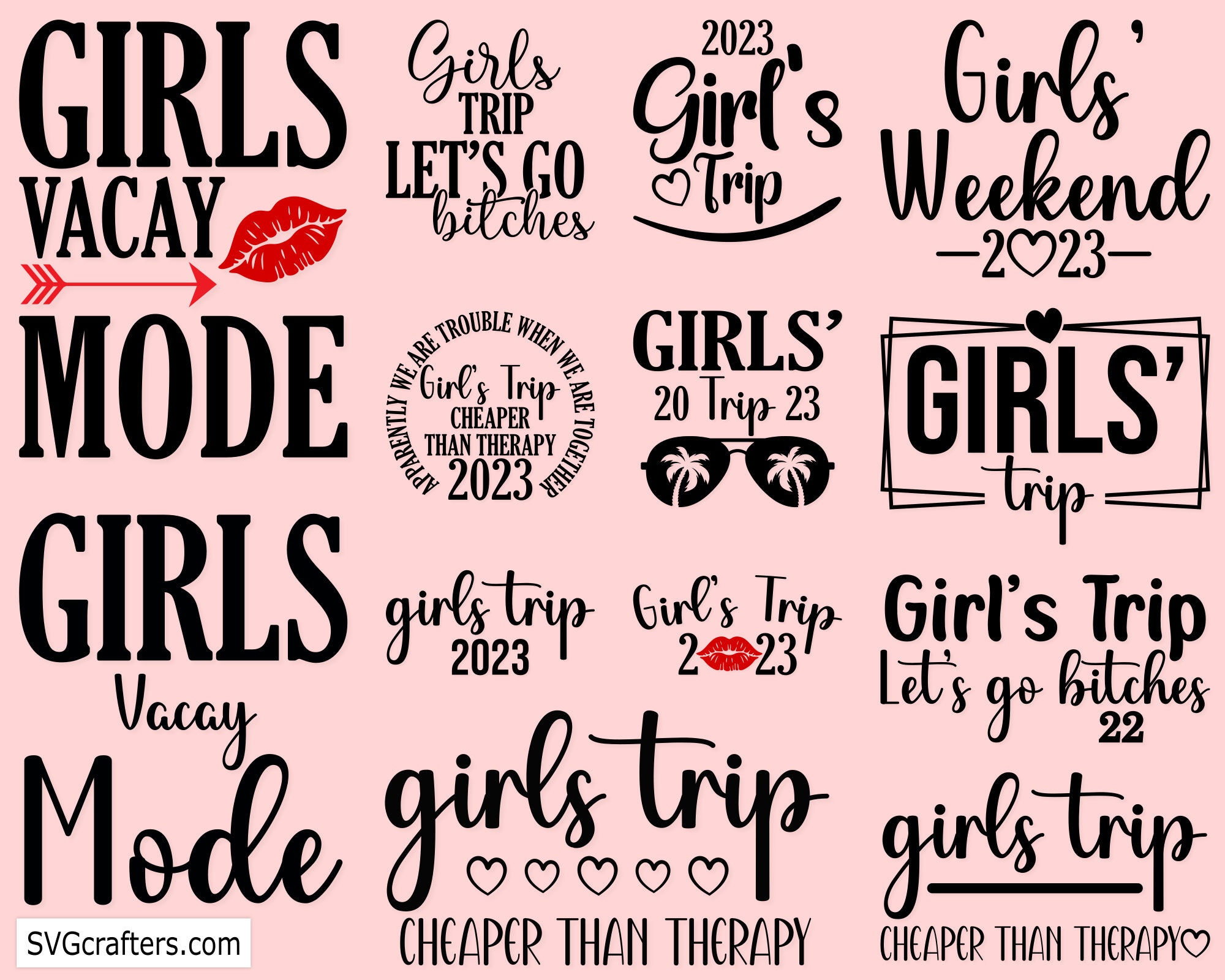 Girls Weekend Svg, Girls Trip Svg Bundle, Girls Trip Svg, Savannah ...