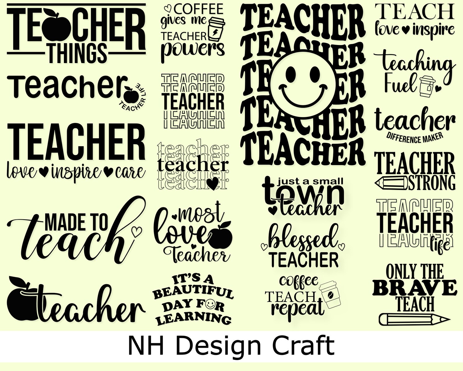 Teacher Svg, Teacher Quote Svg, Teacher Svg Bundle, School Svg, Teacher ...