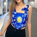 Corset Top Art the Starry Night Vincent Van Gogh - Etsy