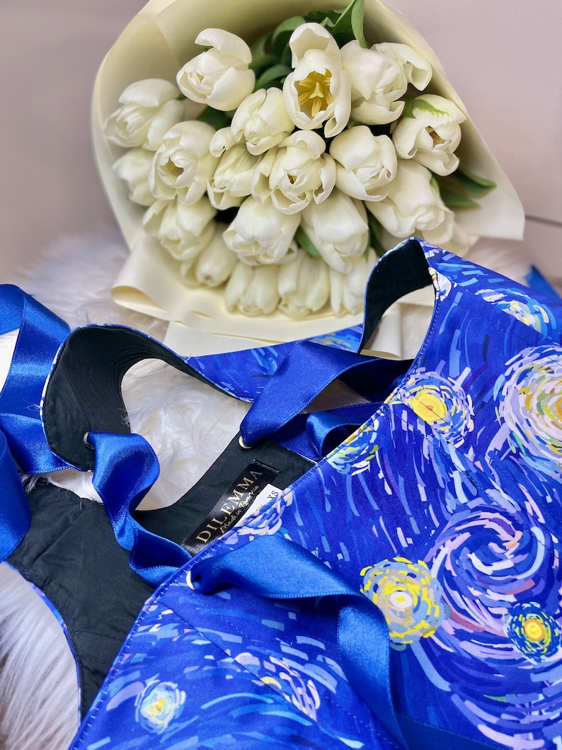 Corset Top Art the Starry Night Vincent Van Gogh - Etsy