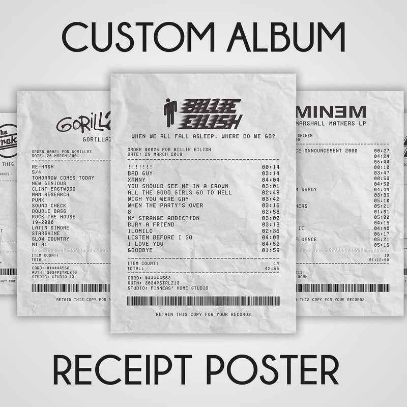 Album Cover Posters - Etsy