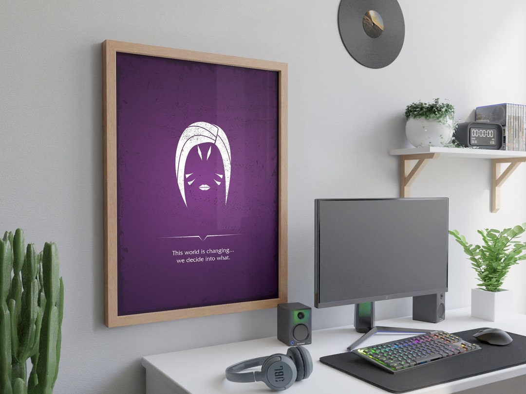 Kaisa Poster, League of Legends Kaisa Quote, Gaming Wall Art Print ...