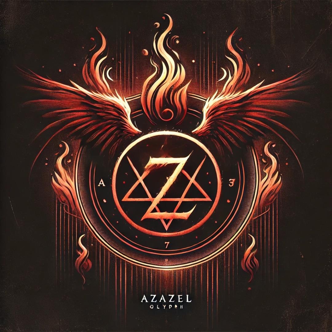 Azazel Sigil – Black Occult Glyph for Fire, Knowledge, and Rebellion – Digital Download - Etsy