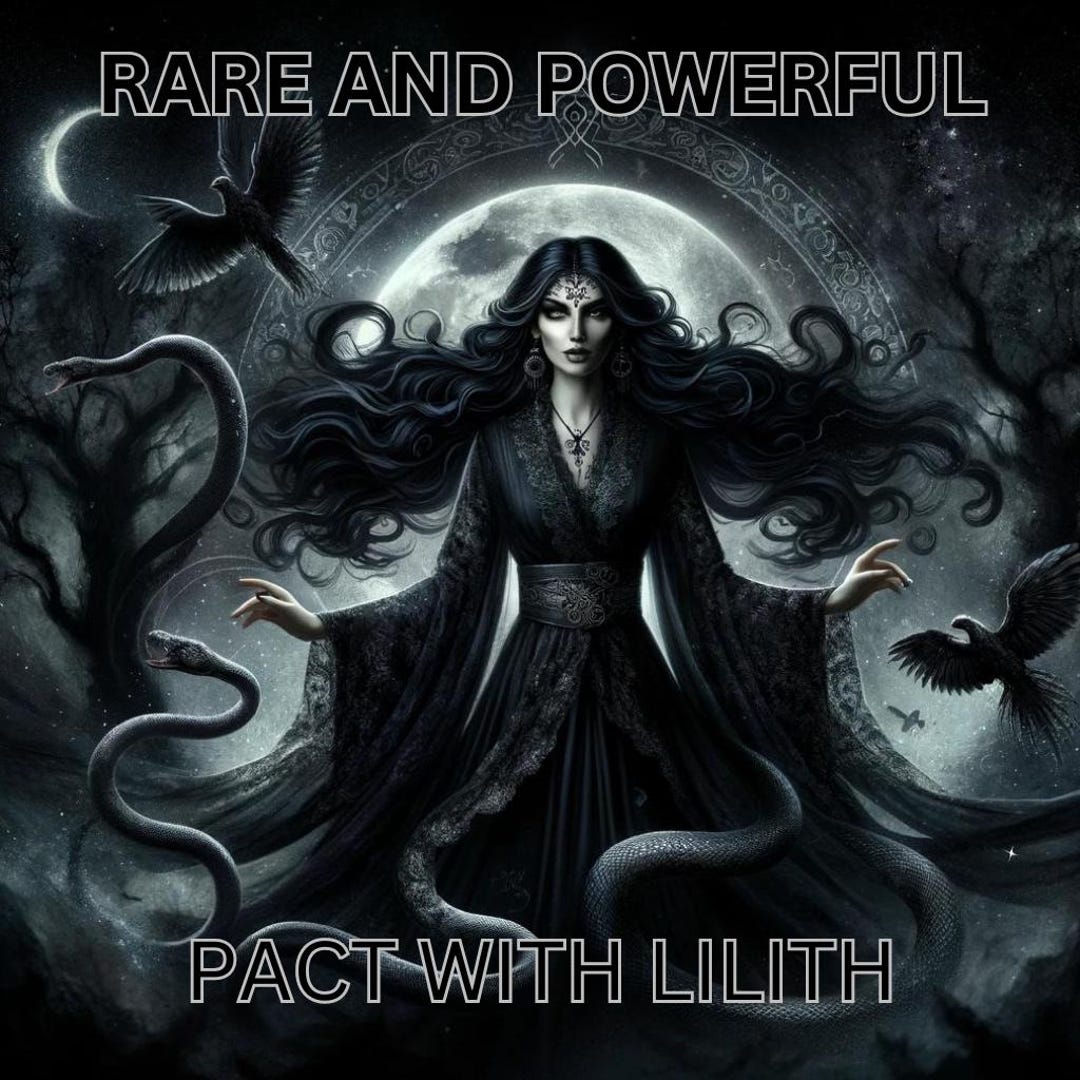 Pact With Lilith for Independence, Power, and Liberation Custom Ritual ...