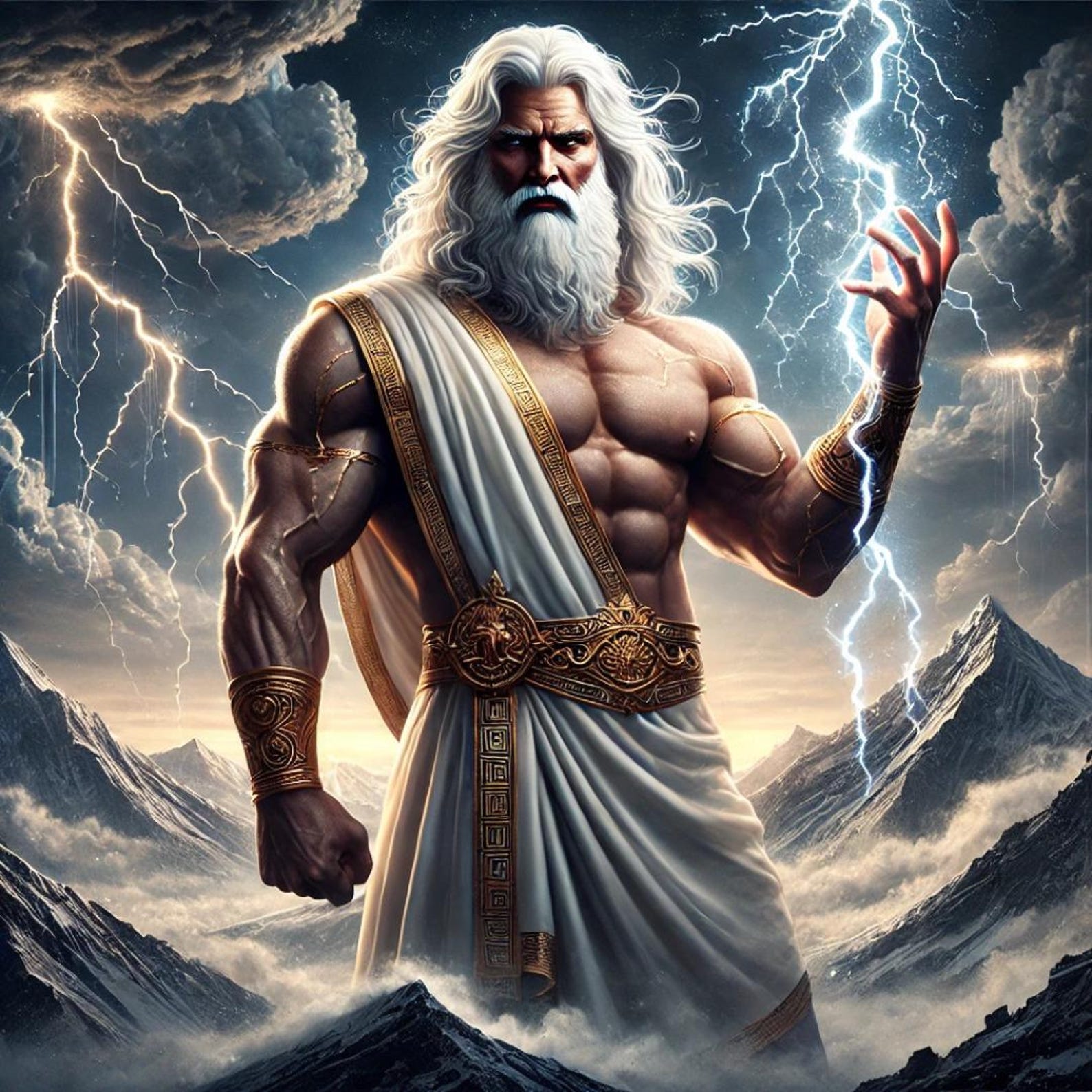 Zeus Attunement Grimoire, Greek God of Thunder and Justice, Rituals for ...