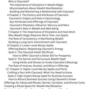 The Wealth Magic of Clauneck: A Guide to Demonic Money Spells and ...