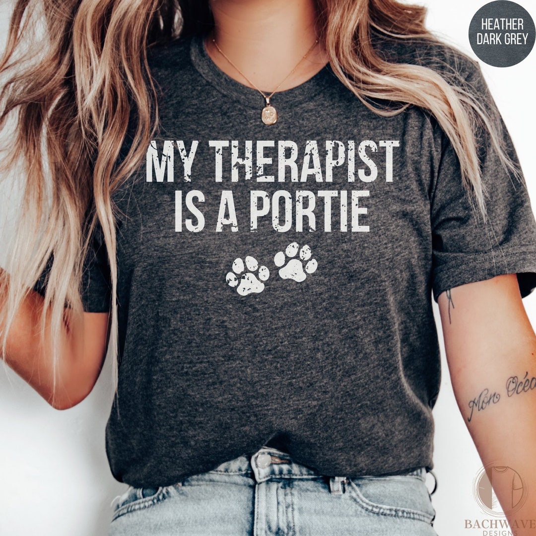 Funny Portie Shirt, Portie Owner T-shirt, Portie Lover Tshirt, Dog ...