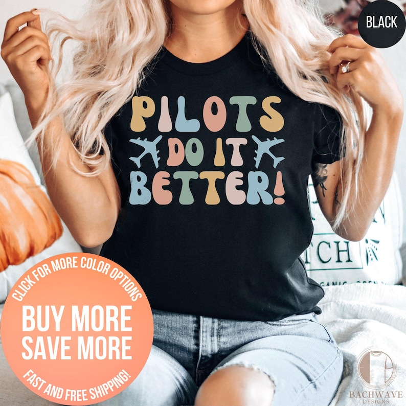 Funny Airplane Pilot Shirt, Gift for Plane Lover, Aviation T-shirt ...