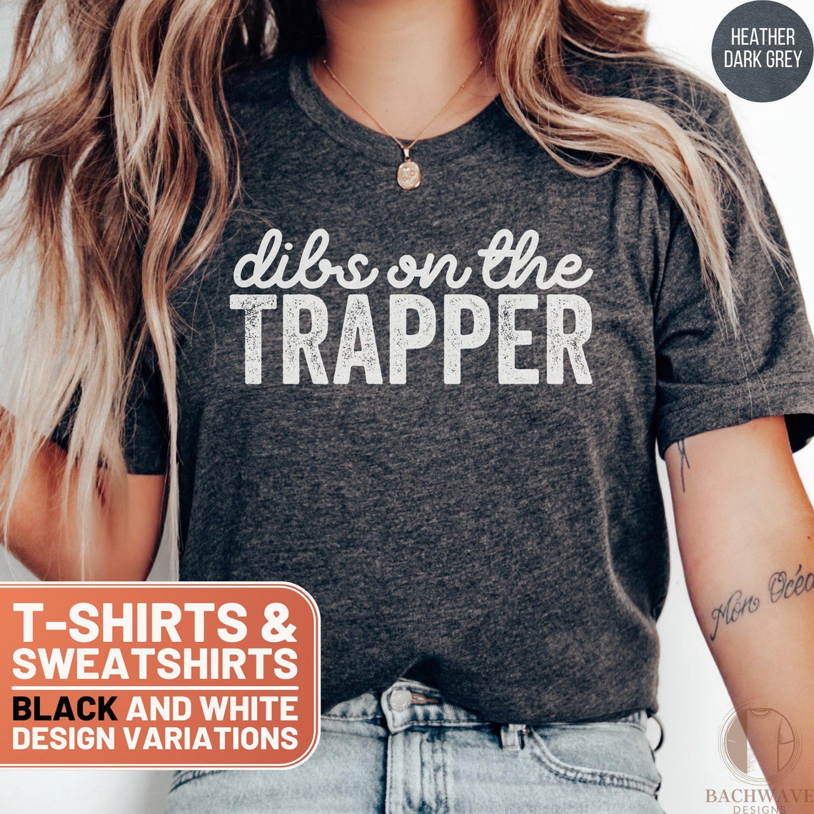 Unisex Trapper Tee, Dibs on the Trapper T-shirt, Funny Professional ...