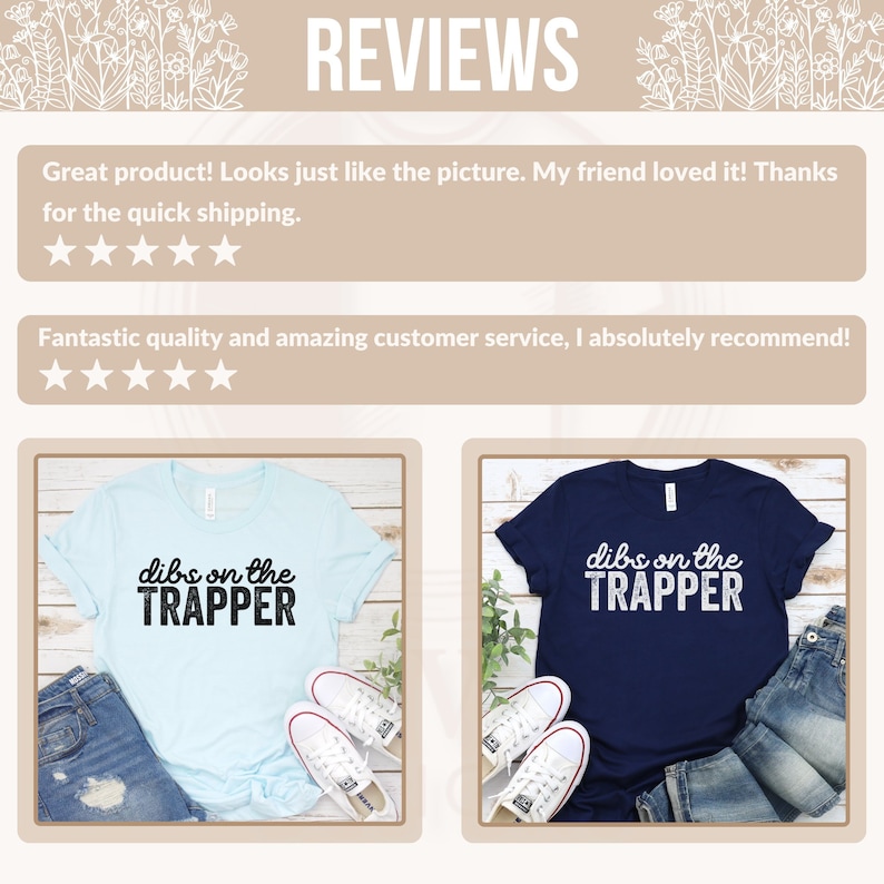 Unisex Trapper Tee, Dibs on the Trapper T-shirt, Funny Professional ...