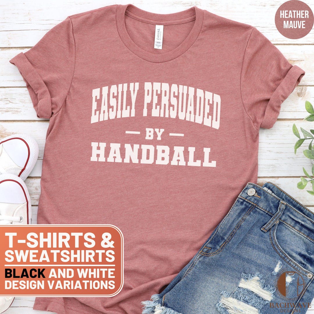 Funny Handball Shirt, Cute Handball Crewneck Sweatshirt, Retro Handball ...