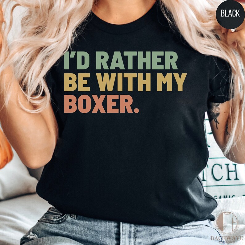 Funny Boxer Shirt, Boxer Owner T-shirt, Boxer Lover Tshirt, Dog Lover ...