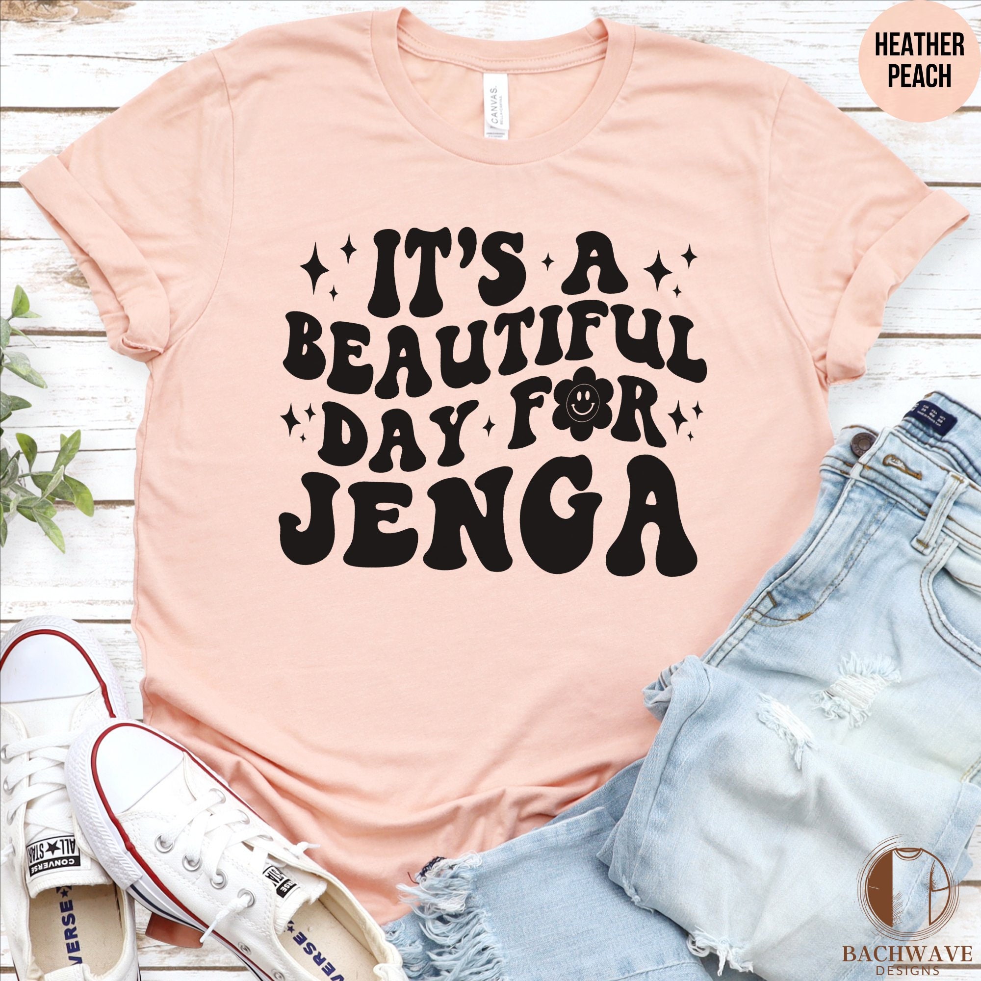 Retro Funny Jenga T-shirt, Cute Vintage Game Day Tee, Unique Crewneck ...