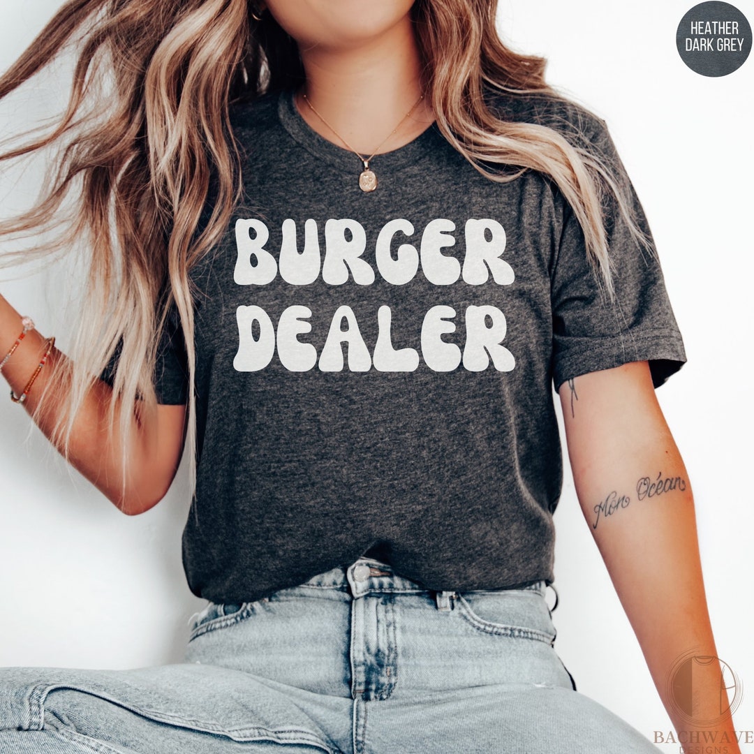Burger Lover Shirt, Cute Sarcastic Burger T-shirt, Funny Cheeseburger ...