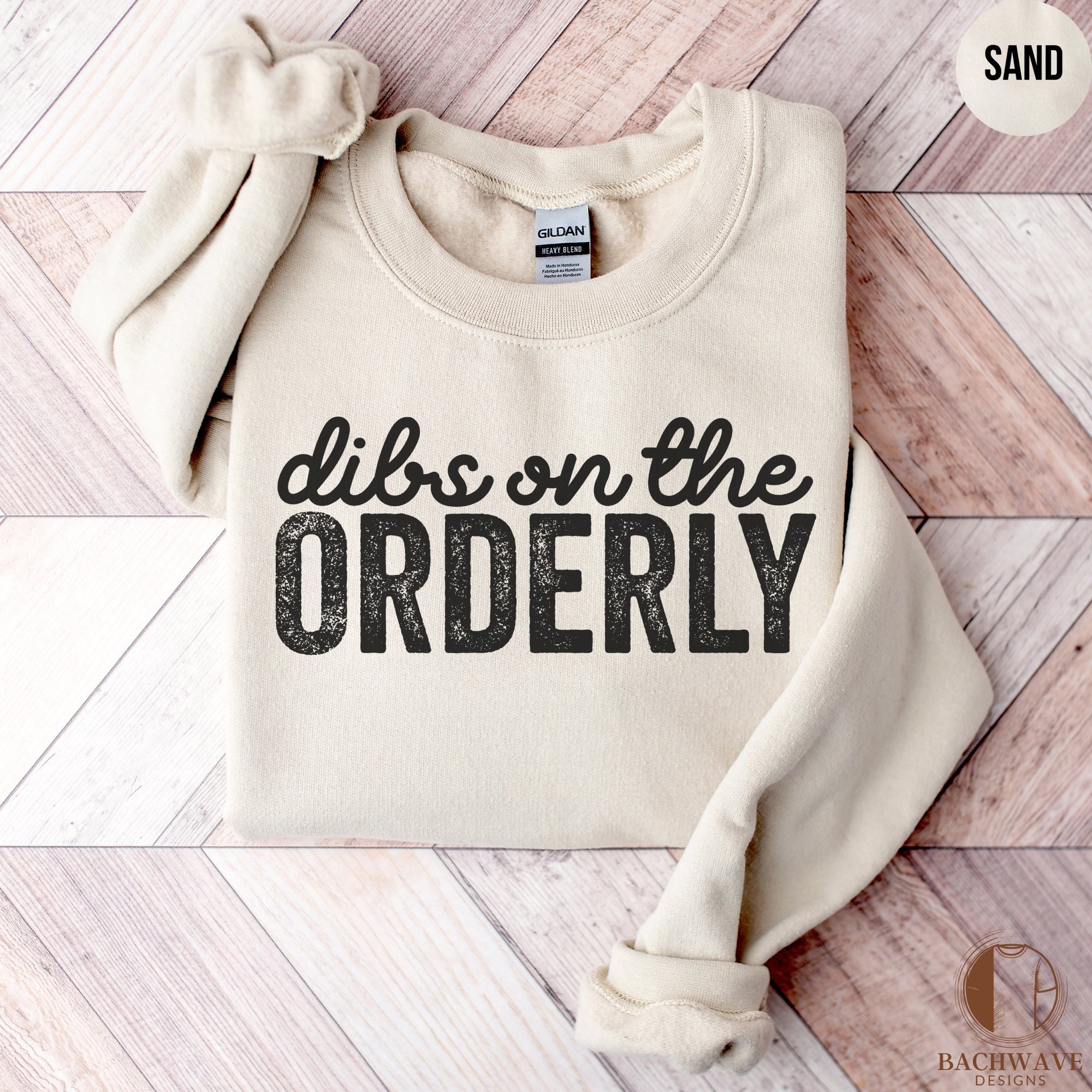 Orderly Professional Tee, Medical Staff T-shirt, Hospital Crewneck ...
