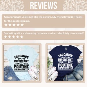 Funny Poutine Shirt, Cute Poutine Crewneck Sweatshirt, Retro Poutine ...
