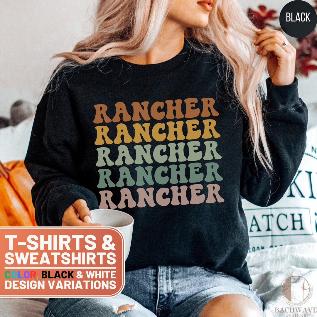 In My Rancher Era Shirt, Retro Rancher Sweatshirt, Funny Rancher ...
