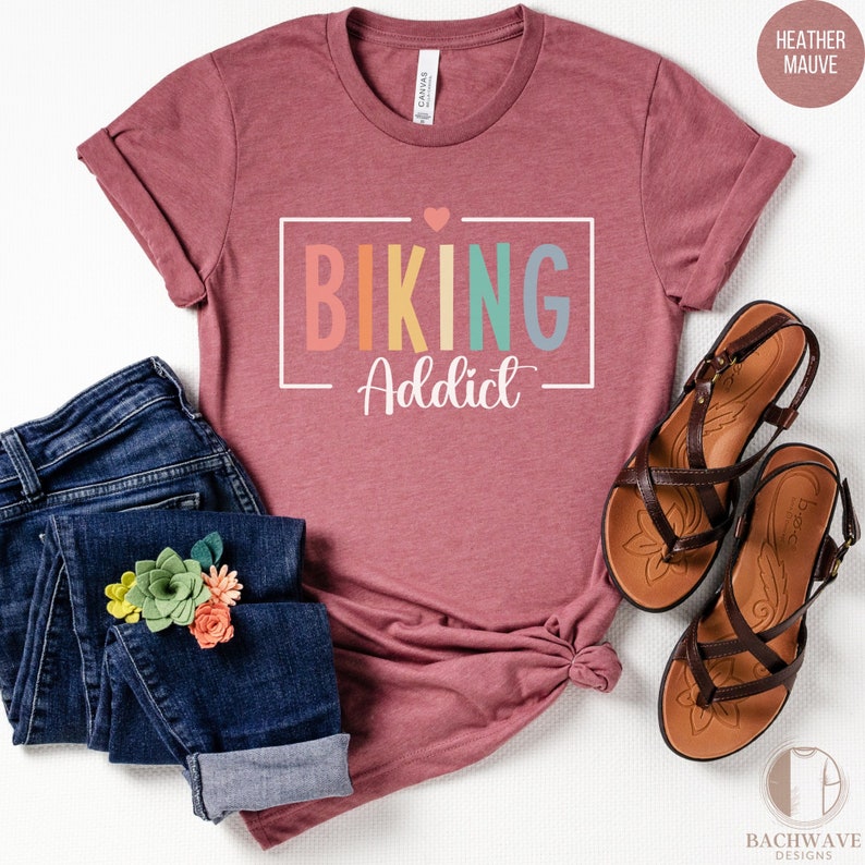Funny Biking Shirt, Bike Lover T-shirt, Bike Ride Sweatshirt, Cute ...