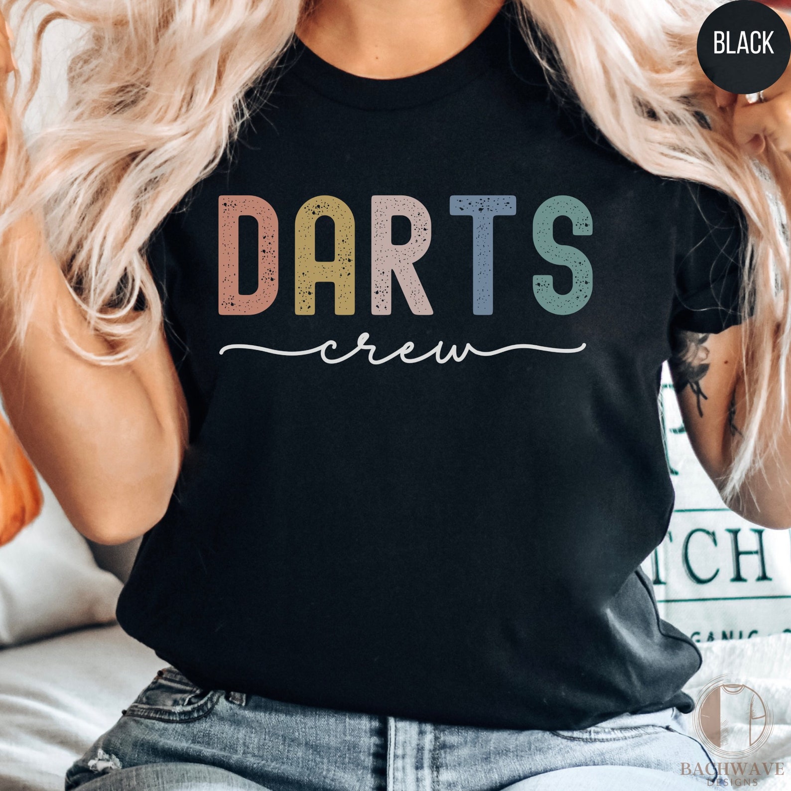 Vintage Darts Mama Shirt, Cute Darts Mom Sweatshirt, Retro Darts Crew T ...