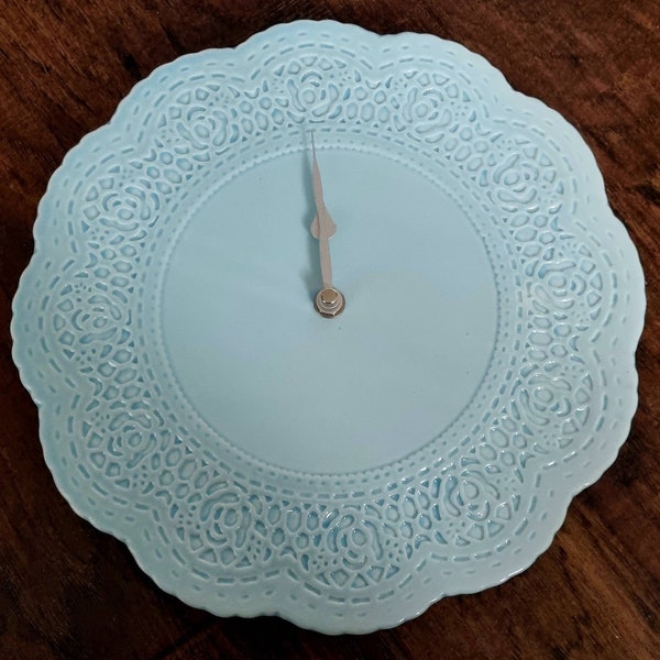 Ceramic Plate Clock - Etsy UK