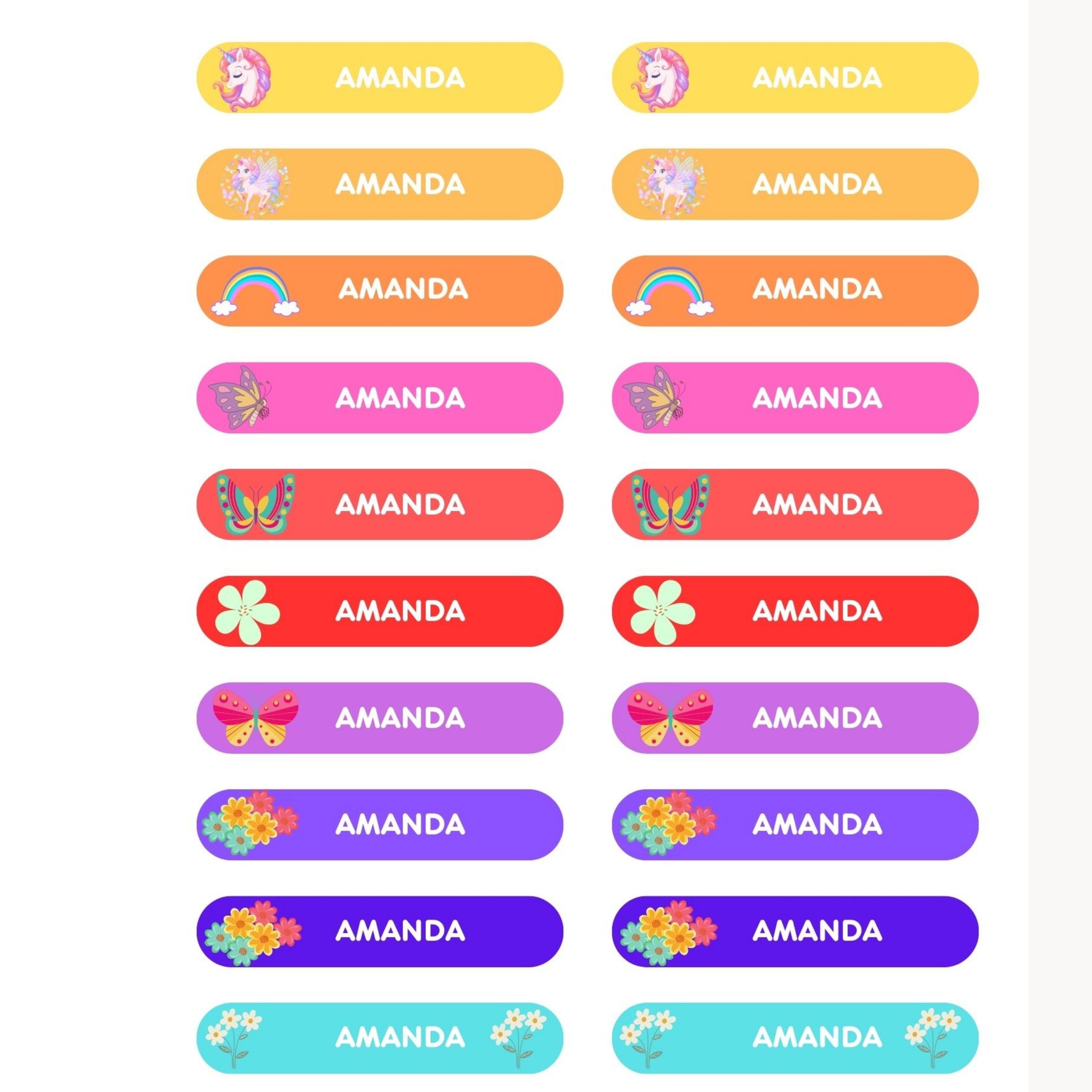 Name Tag, Name Labels, Editable Labels, School Labels, Clasroom Labels ...