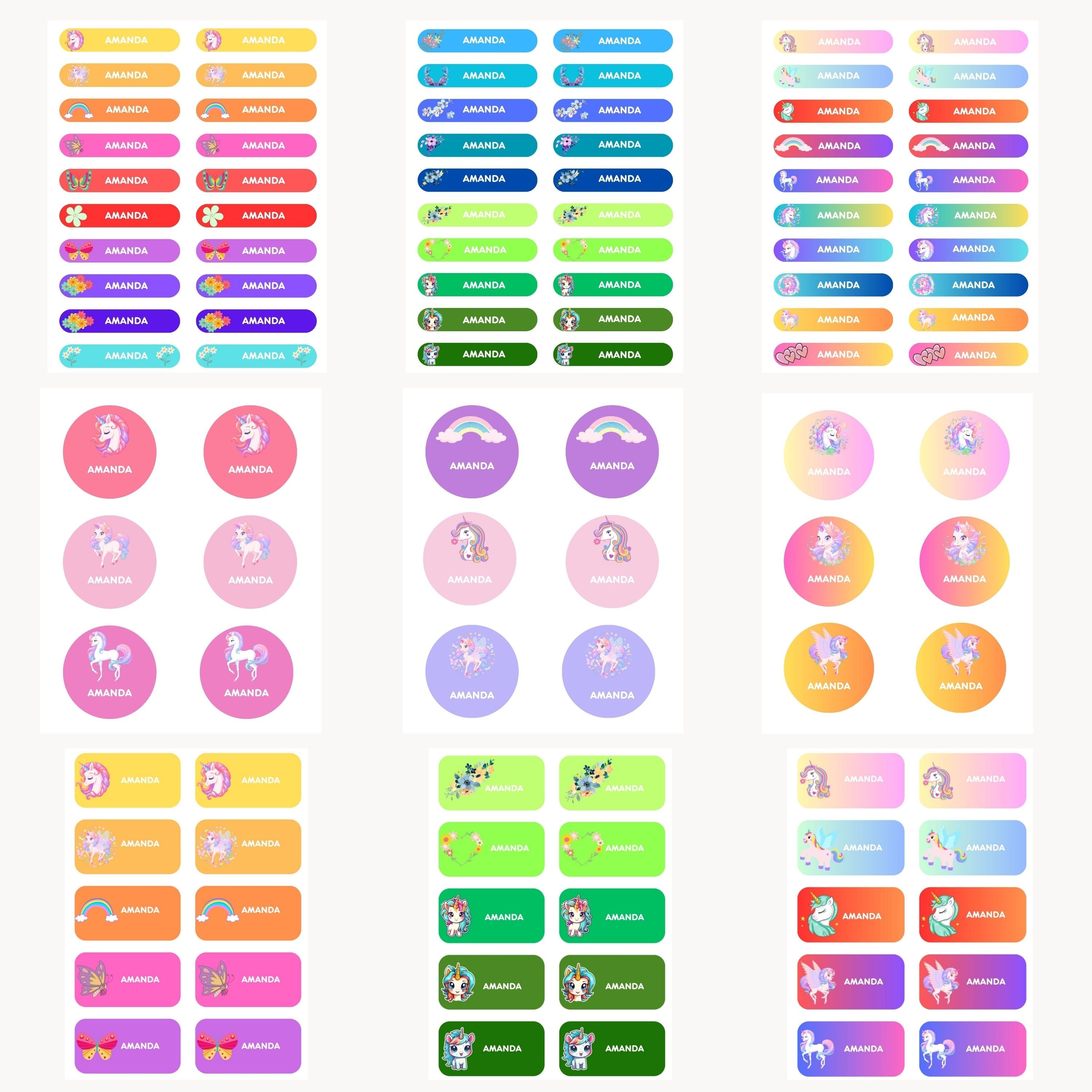 Name Tag, Name Labels, Editable Labels, School Labels, Clasroom Labels ...