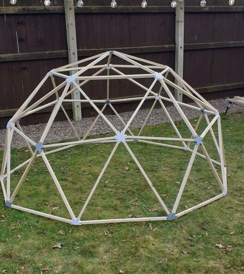 3D Printed Connectors for Geodesic Dome Greenhouse Outdoor Garden ...