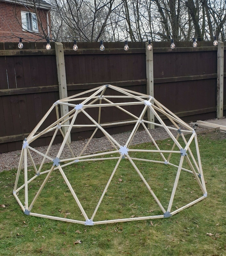 3D Printed Connectors for Geodesic Dome Greenhouse Outdoor Garden ...