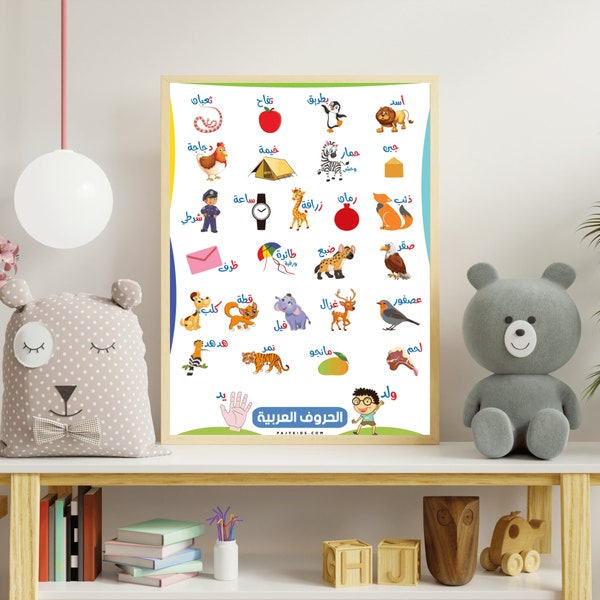 Arabic Classroom Posters - Etsy