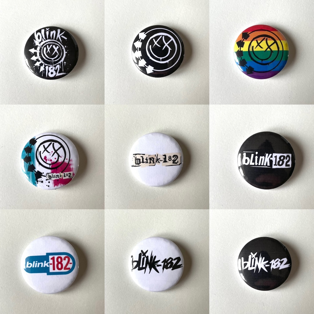 Emo Rock Band Inspired 32mm Pin Button Badge Rock Emo Badges - Etsy
