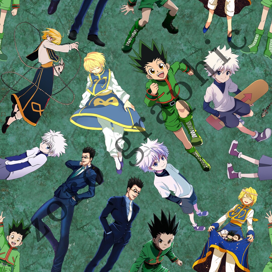 Anime Seamless Patterns, High Definition File, High Resolution File ...