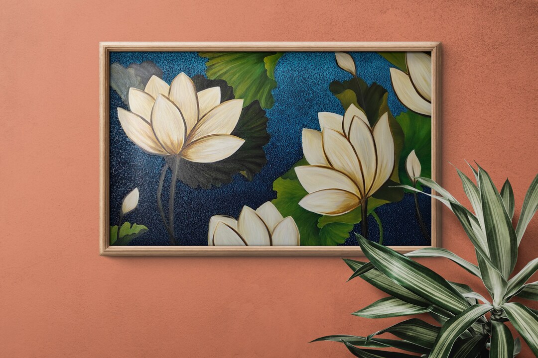Structure Painting on Canvas With Wooden Frame You Can - Etsy
