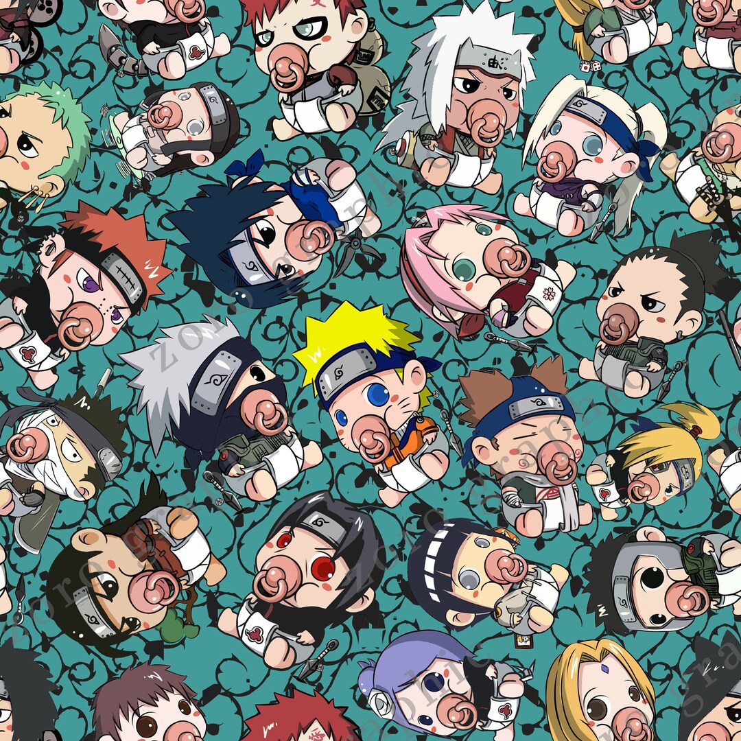 Anime Seamless Patterns High Definition File High Resolution - Etsy