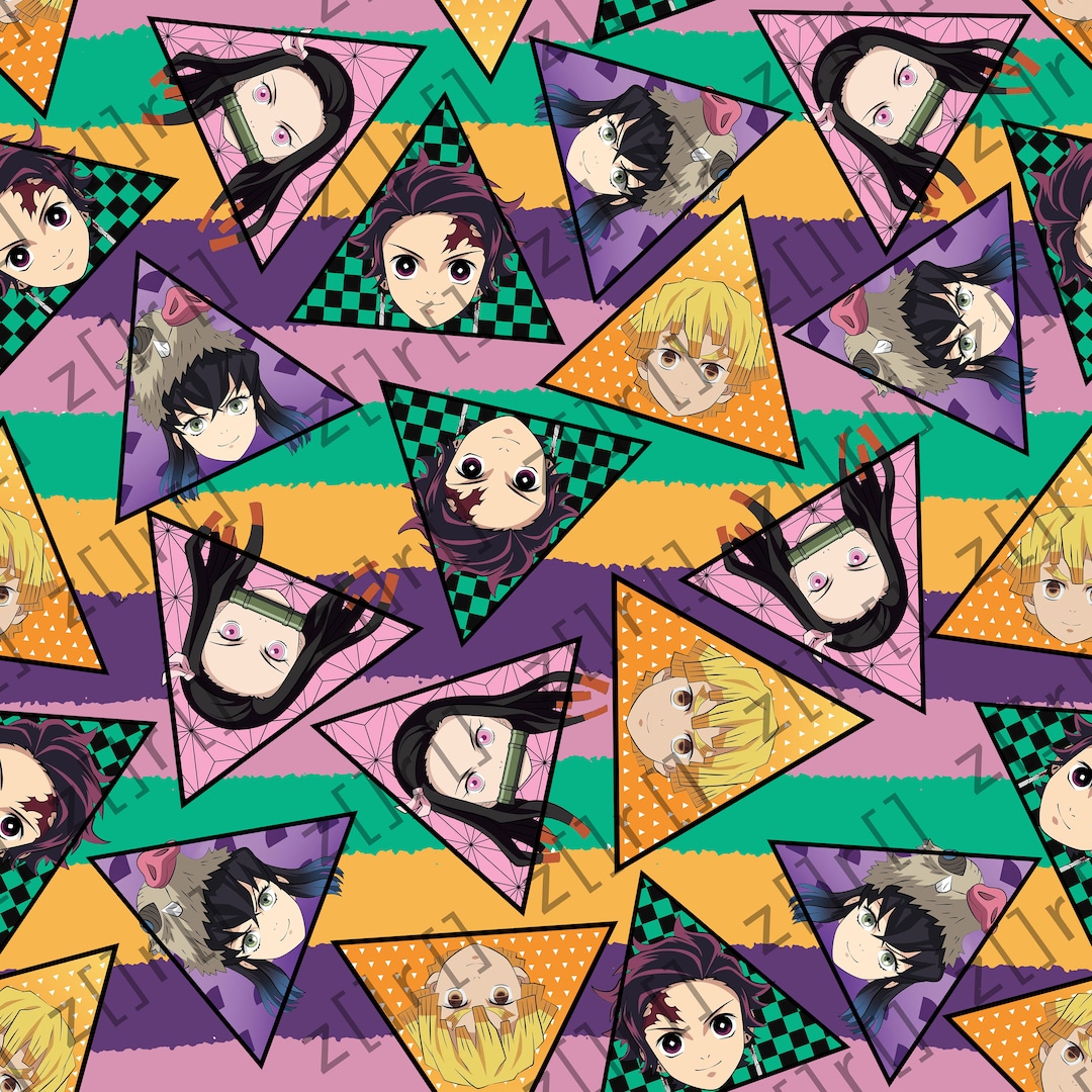 Anime Seamless Patterns, High Definition File, High Resolution File ...