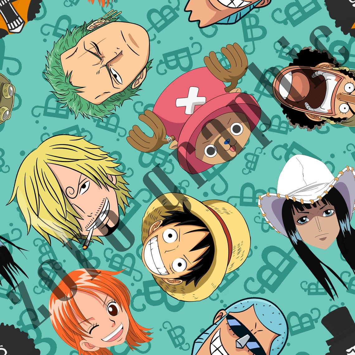 5 Different Background Anime Seamless Patterns High - Etsy