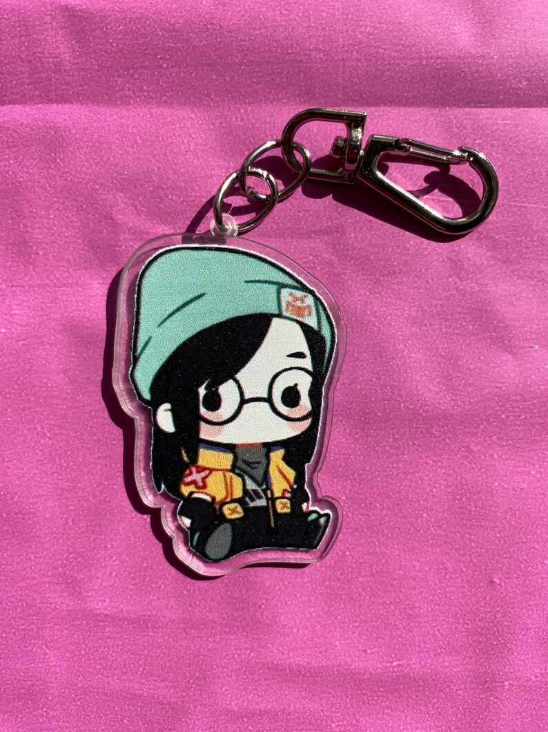 Valorant Chibi Acrylic Keychains and Bag Decoration Charms - Etsy