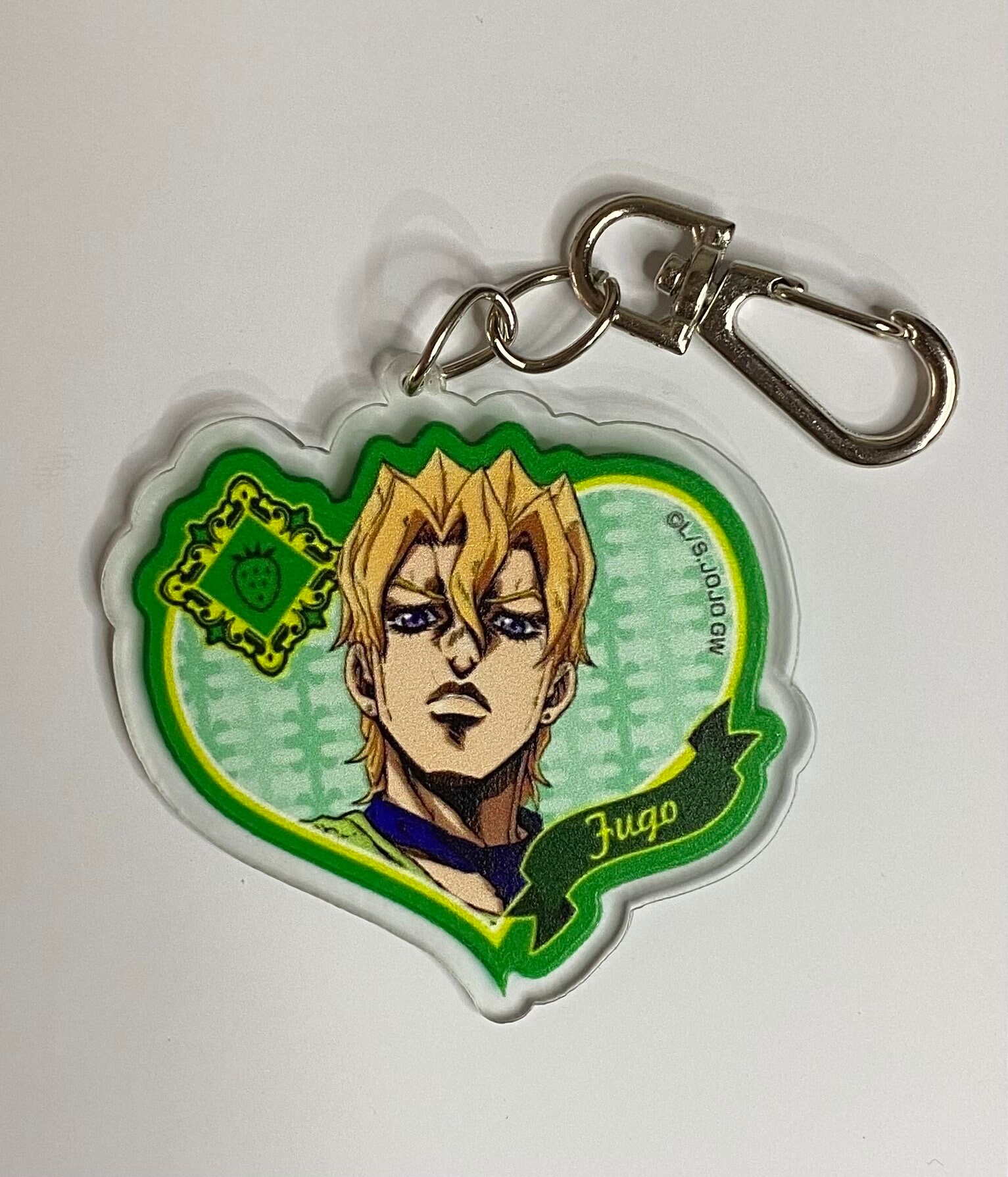 Jojo Anime Chibi Acrylic Keychains and Bag Decoration Charms fugo Nero ...