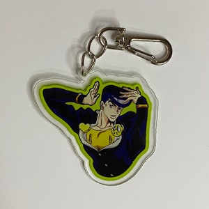Jojo Anime Chibi Acrylic Keychains and Bag Decoration Charms fugo Nero ...