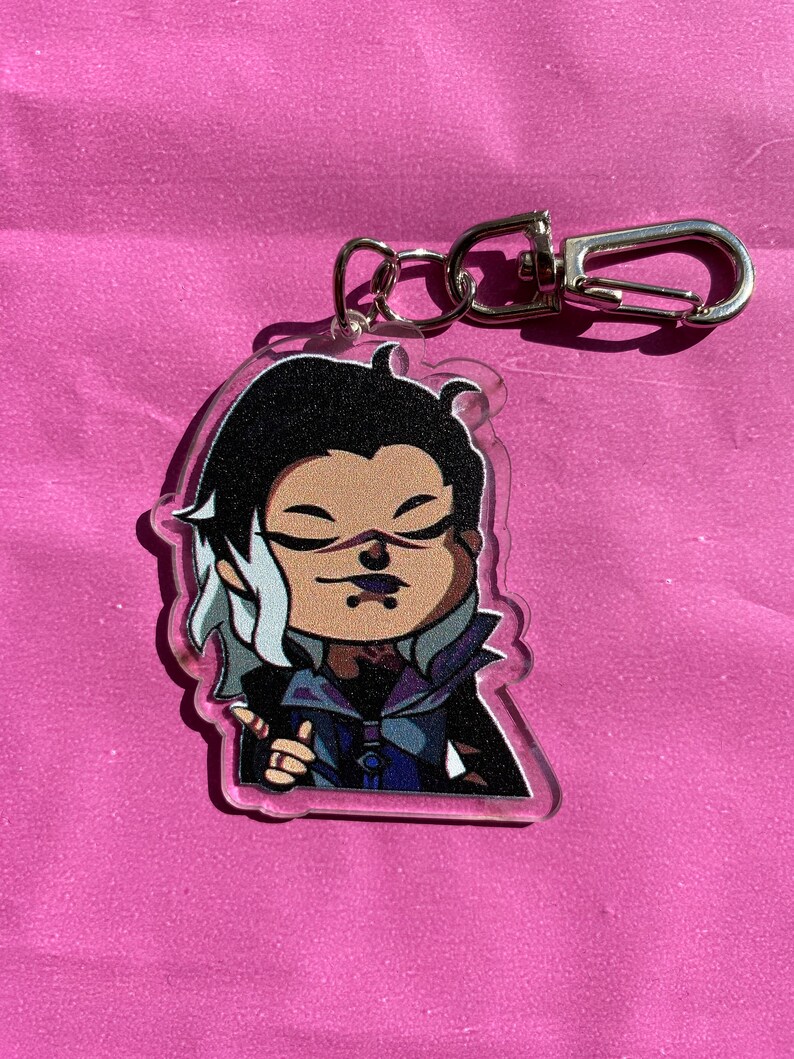 Valorant Chibi Acrylic Keychains and Bag Decoration Charms - Etsy