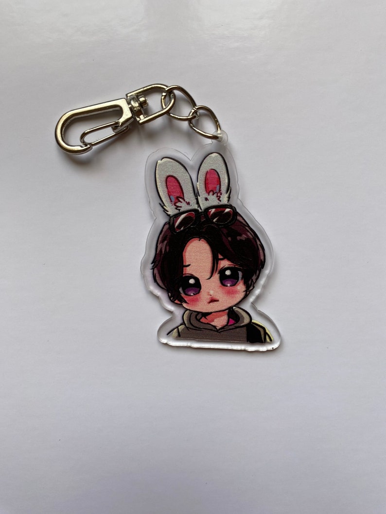Stray Kids Kpop Chibi Acrylic Keychains Bag Decoration Charms Felix ...