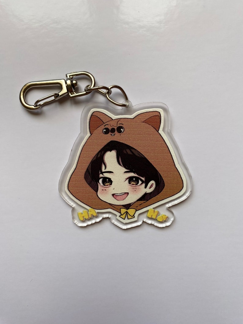 Stray Kids Kpop Chibi Acrylic Keychains Bag Decoration Charms Felix ...