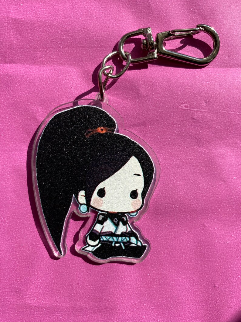 Valorant Chibi Acrylic Keychains and Bag Decoration Charms - Etsy