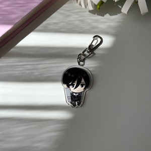 Attack on Titan Chibi Acrylic Keychains and Bag Decoration Charms ...