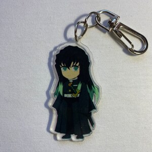 Demon Slayer Chibi Acrylic Keychains and Bag Decoration Charms Tengen ...