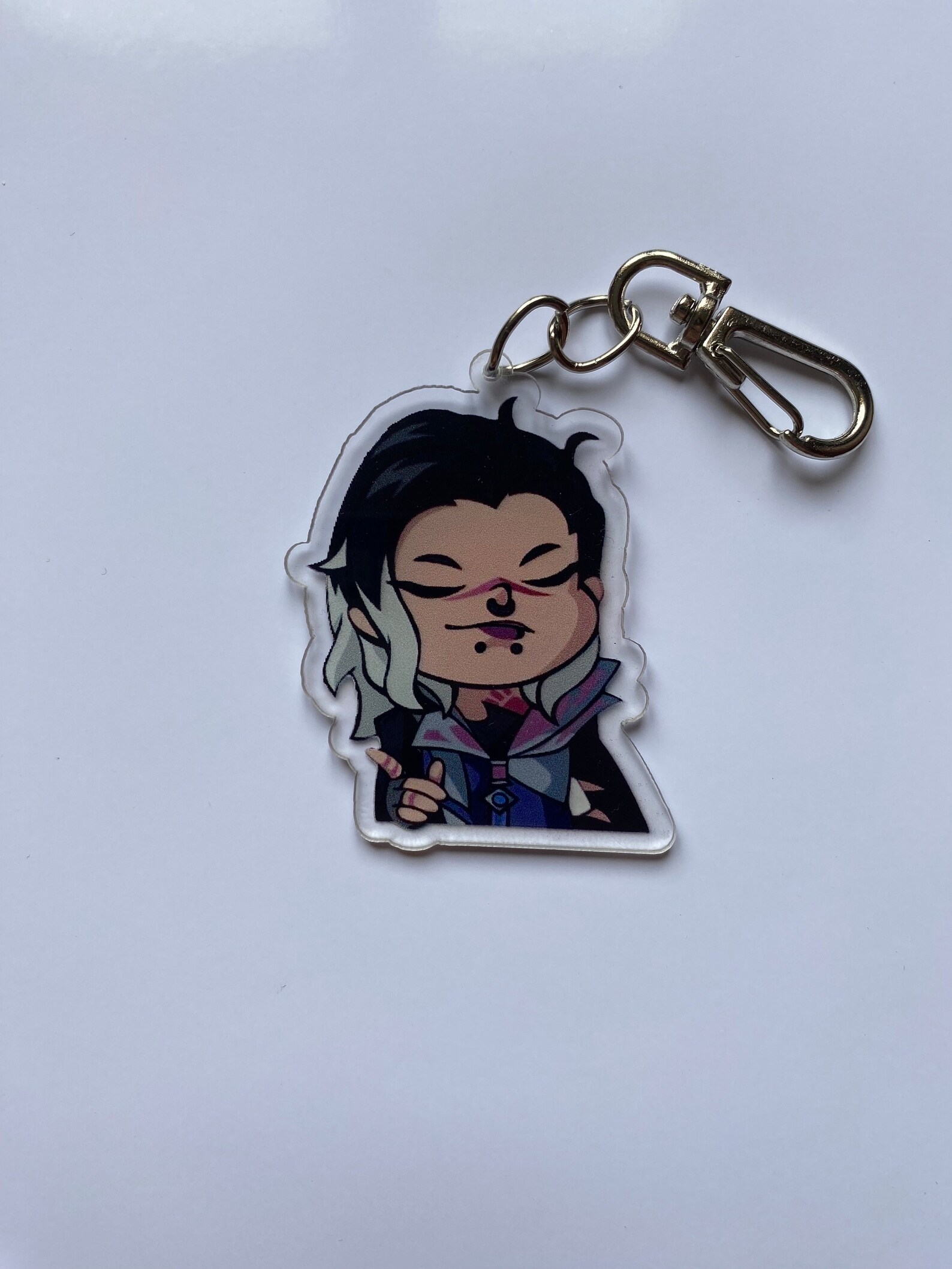 Valorant Chibi Acrylic Keychains and Bag Decoration Charms Agents Sage ...