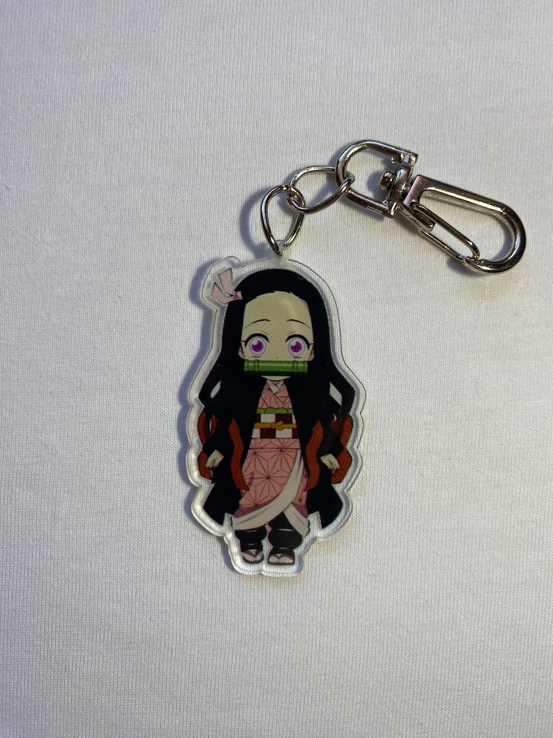 Demon Slayer Chibi Acrylic Keychains and Bag Decoration Charms Tengen ...