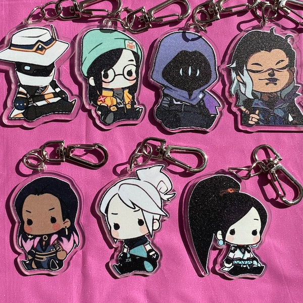 Valorant Chibi Fade - Etsy