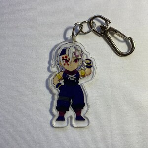 Demon Slayer Chibi Acrylic Keychains and Bag Decoration Charms Tengen ...